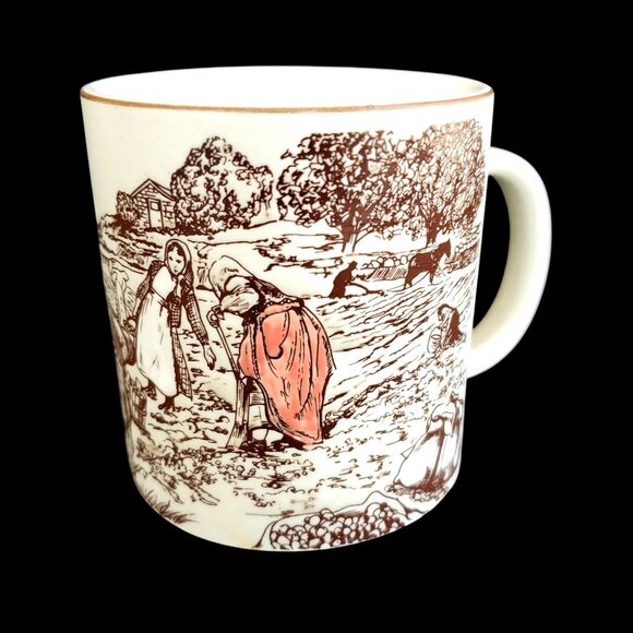 Dining | Vintage Mug Amish Country Farmcore Prairie Harvest Ceramic Cup ...